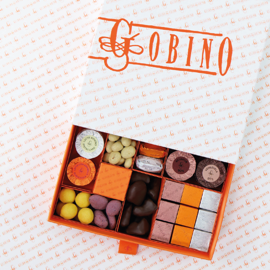 ASSORTED PRALINES BOX 450g - Guido Gobino
