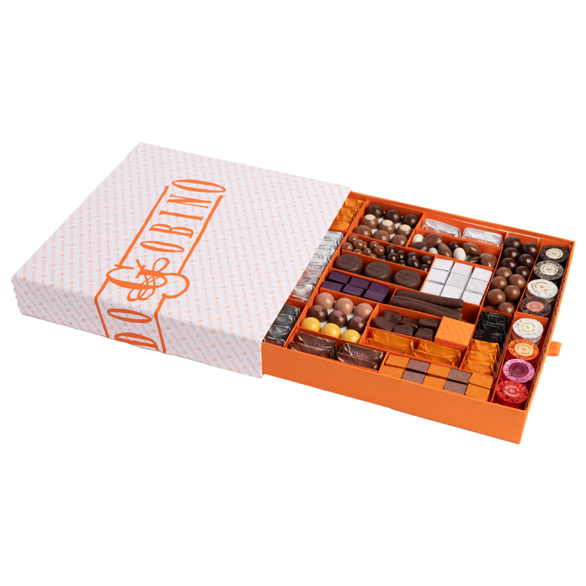 ASSORTED PRALINES BOX 1050g - Guido Gobino